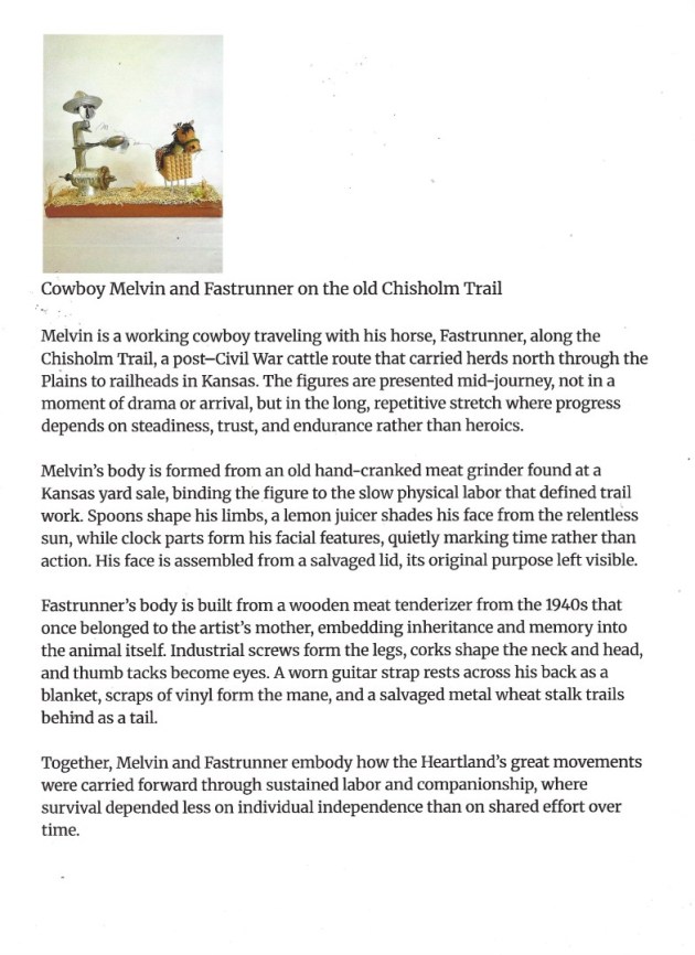 SueBee Arts | Cowboy Melvin and Fastrunner